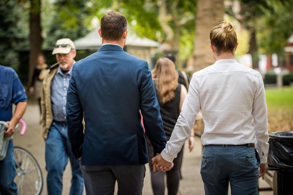 Brian and Brandon — Publicly in Love