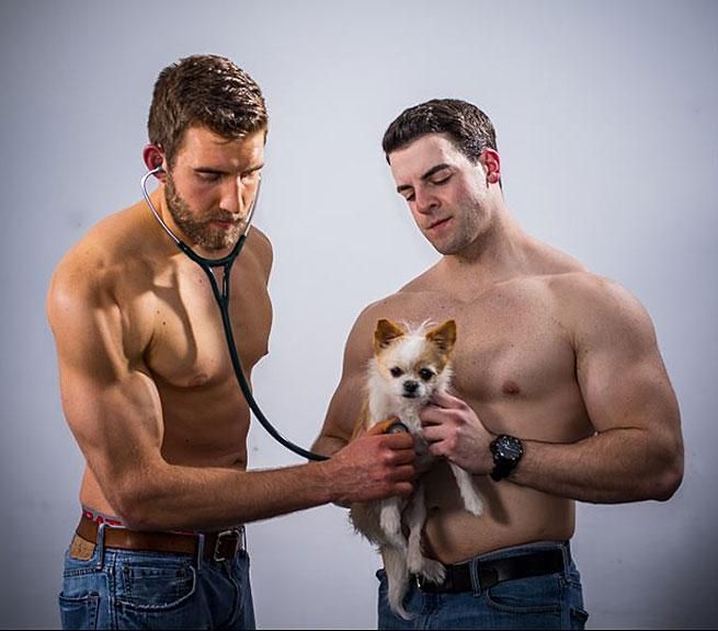 PHOTOS: The Men of the Vet School Calendar