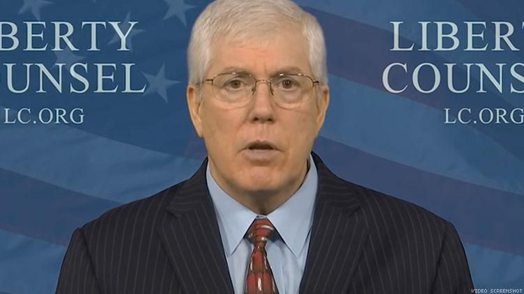 Liberty Counsel Founder: Hate Group Label Is Like Nazi Persecution of Jews