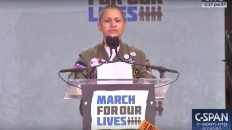 Watch Emma Gonzalez's Unforgettable Speech at March for Our Lives