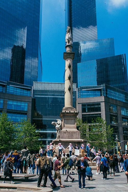 Protest Against Chechnya Crimes Lights Up NYC, Grindr