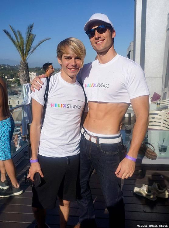 111 Pix of Guys Flaunting It by the Pool for Pride