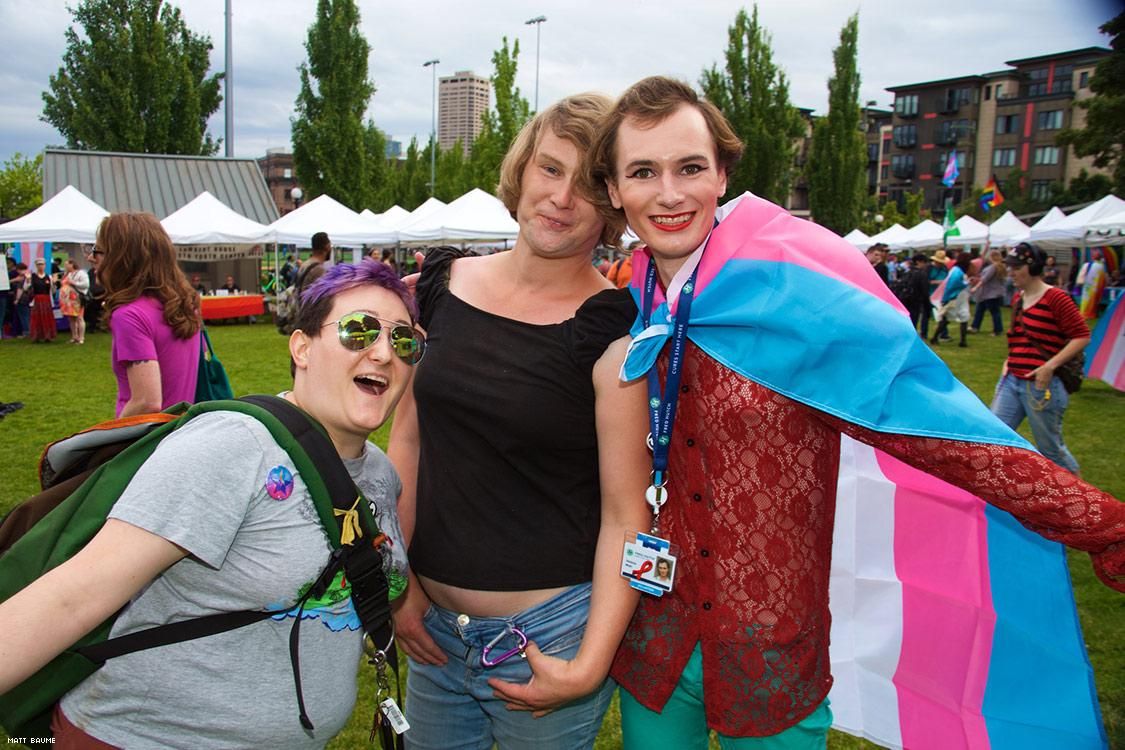 96 Extravagantly Beautiful Photos of Seattle's Trans Pride