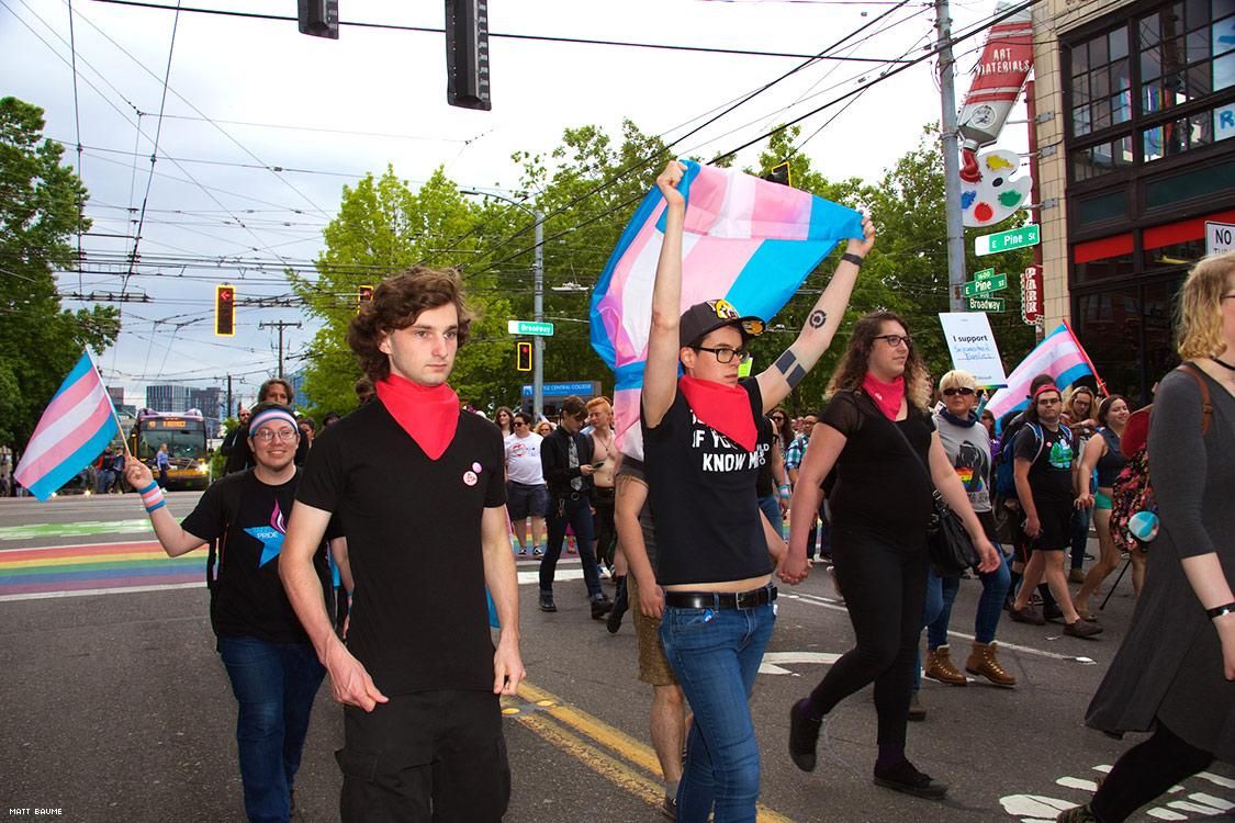 96 Extravagantly Beautiful Photos of Seattle's Trans Pride