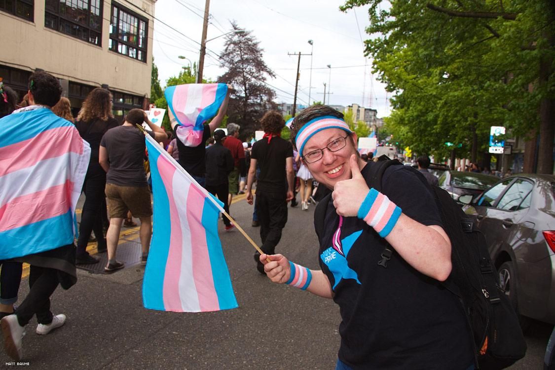 96 Extravagantly Beautiful Photos of Seattle's Trans Pride