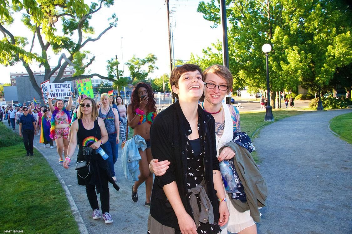 98 Ferocious Photos of Seattle's Dyke March