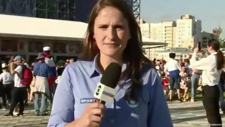 Reporter Strikes Back at Man Who Tried to Kiss Her on Air