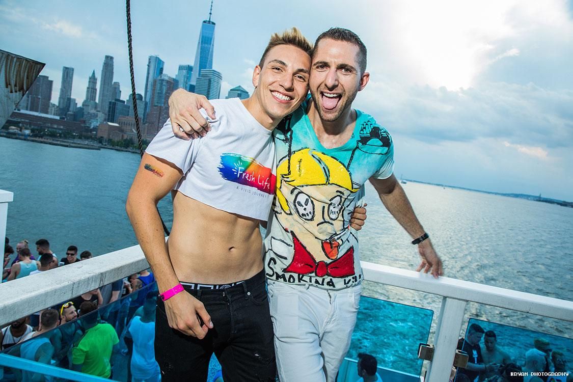 99 Photos of Pride Sailing the N.Y. Harbor on the Luvboat