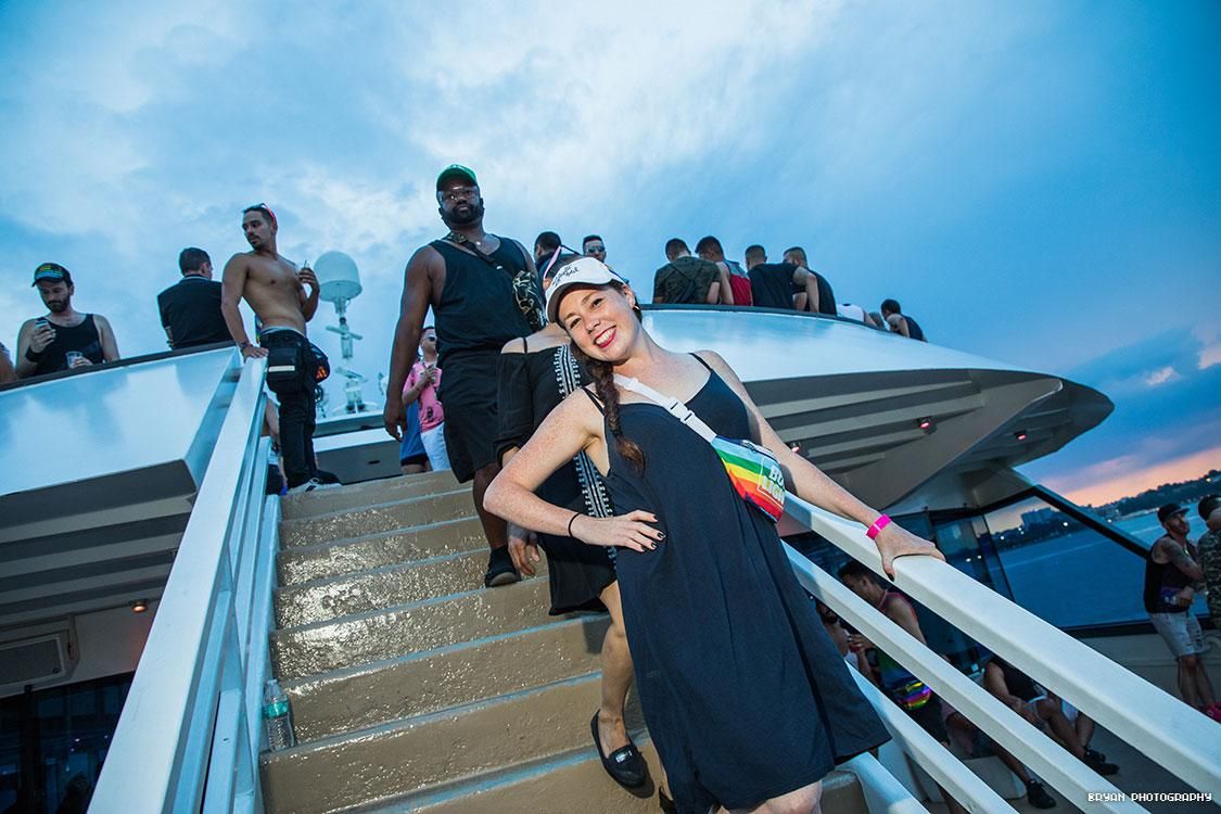 99 Photos of Pride Sailing the N.Y. Harbor on the Luvboat