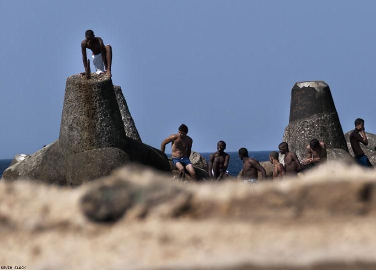 41 Photos Show Cuban Men, Relaxed and Mostly Undressed, by Kevin Slack