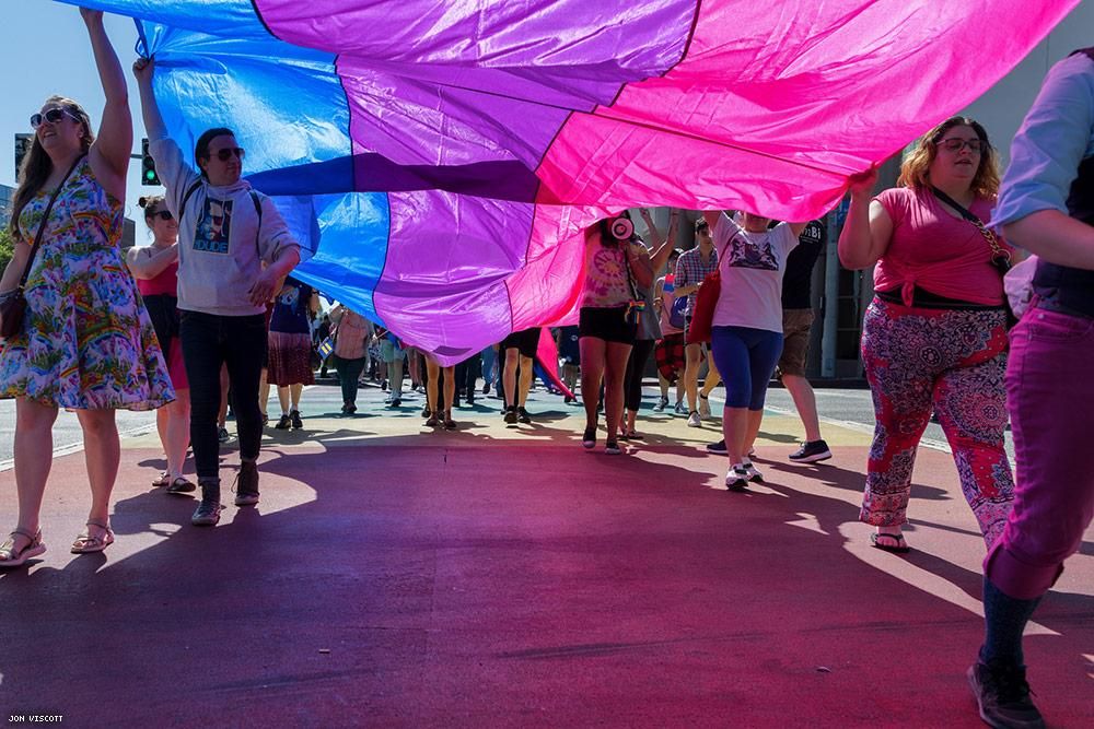 110 Photos From the Biggest Bisexual Pride Event Ever