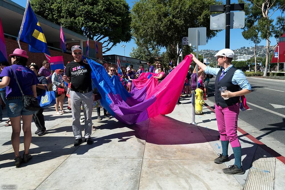 110 Photos From the Biggest Bisexual Pride Event Ever