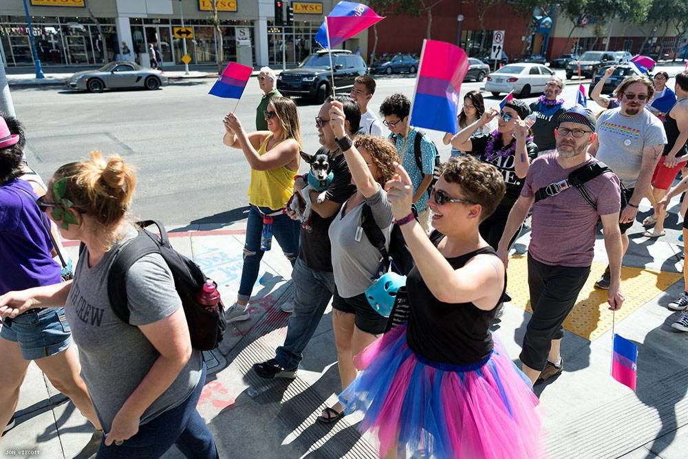 110 Photos From the Biggest Bisexual Pride Event Ever