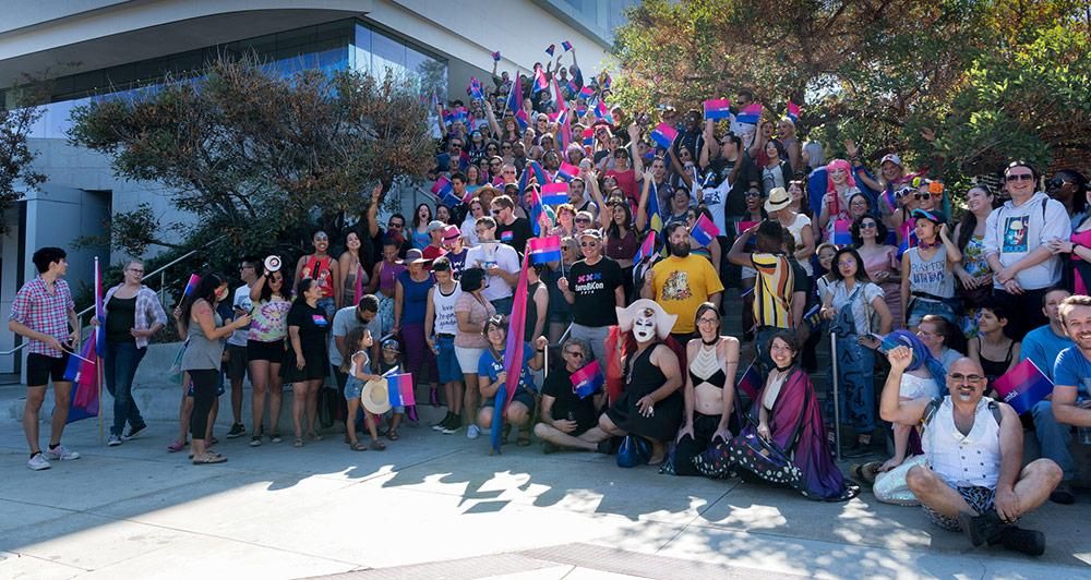 110 Photos From the Biggest Bisexual Pride Event Ever
