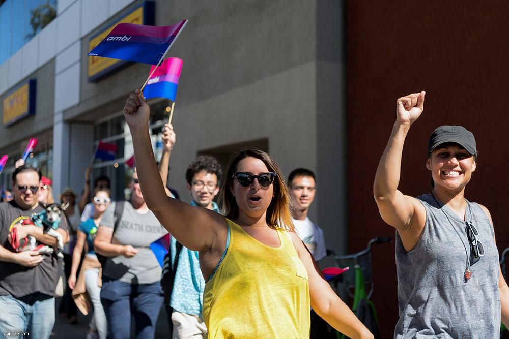 110 Photos From the Biggest Bisexual Pride Event Ever