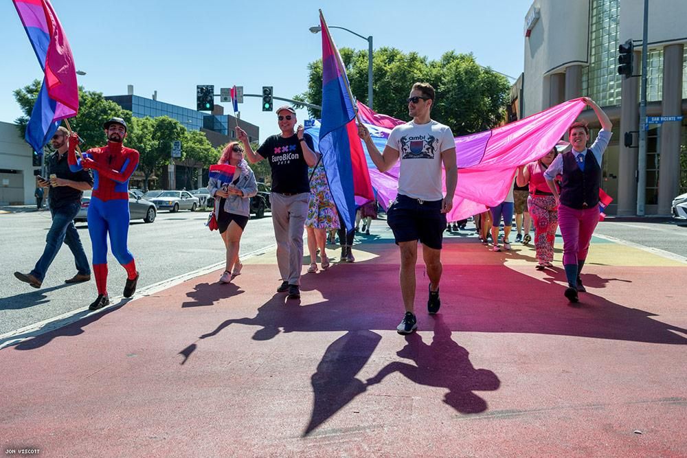 110 Photos From the Biggest Bisexual Pride Event Ever