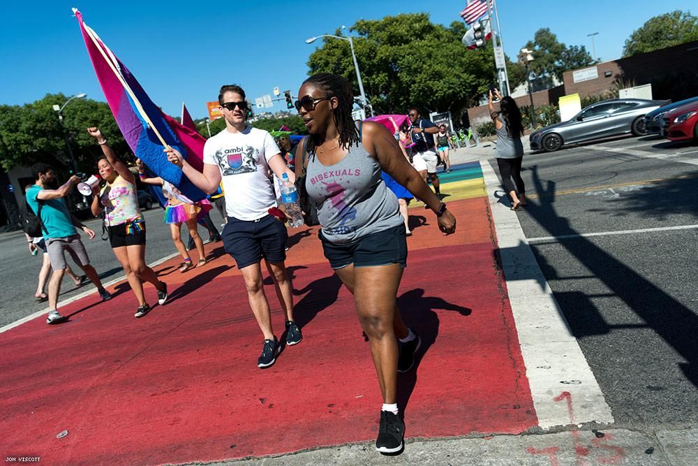 110 Photos From the Biggest Bisexual Pride Event Ever