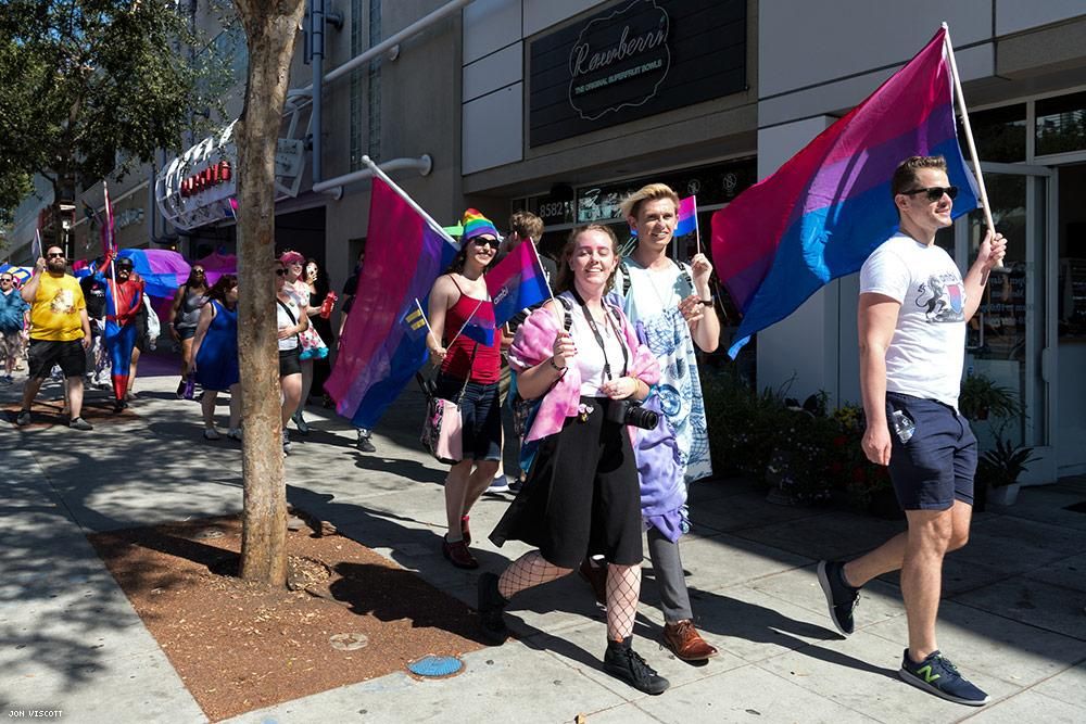 110 Photos From the Biggest Bisexual Pride Event Ever