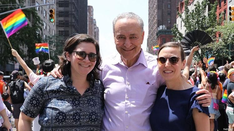 Chuck Schumer's Daughter Alison Marries a Woman in NYC