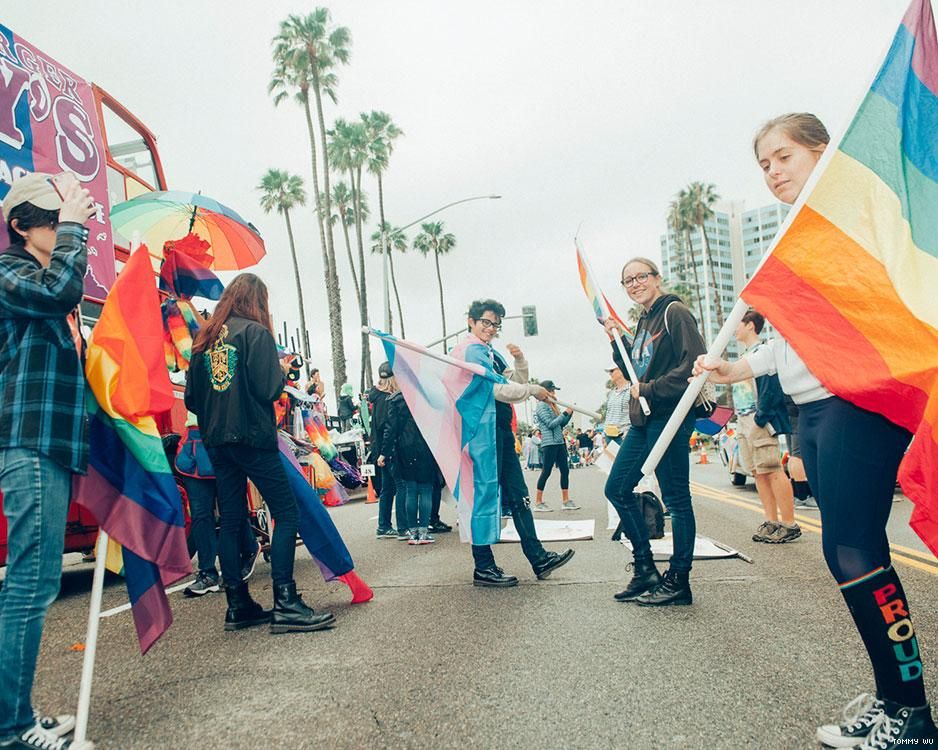 110 Long Beach Pride Photos Bringing the Joy Despite the Clouds