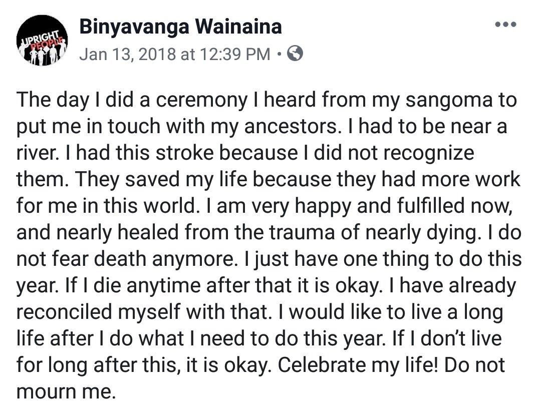 Kenyan Author, LGBTQ Activist Binyavanga Wainaina Dead at 48