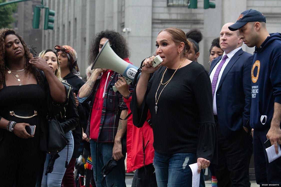 Hundreds Protest to Demand Justice for Layleen Cubilette-Polanco