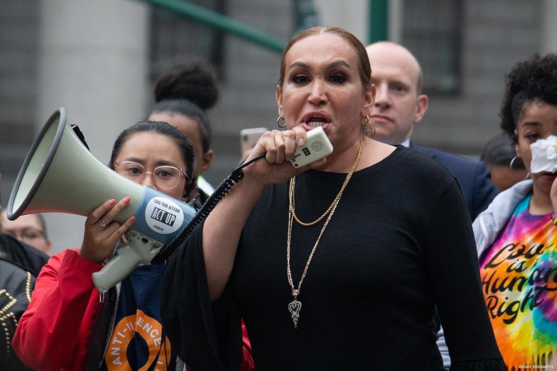 Hundreds Protest to Demand Justice for Layleen Cubilette-Polanco