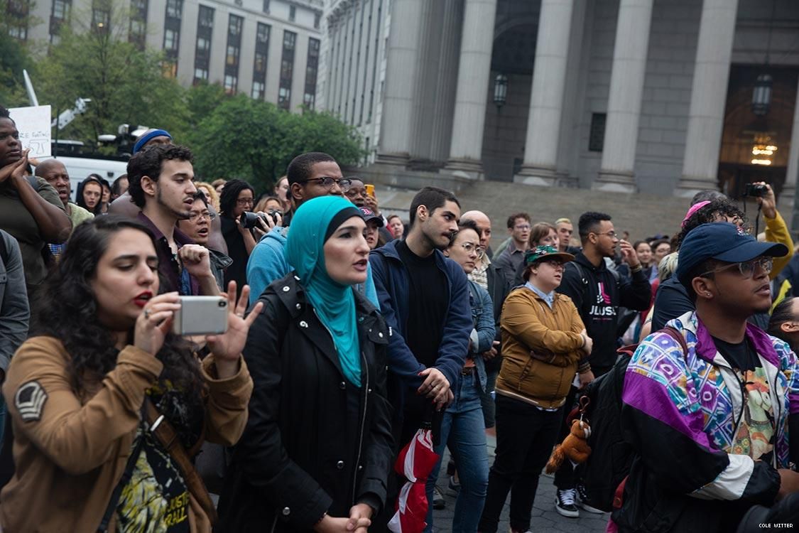 Hundreds Protest to Demand Justice for Layleen Cubilette-Polanco