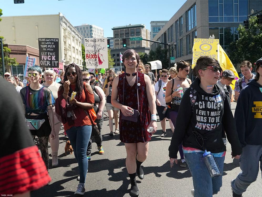59 Feisty Photos of Trans Pride in Portland