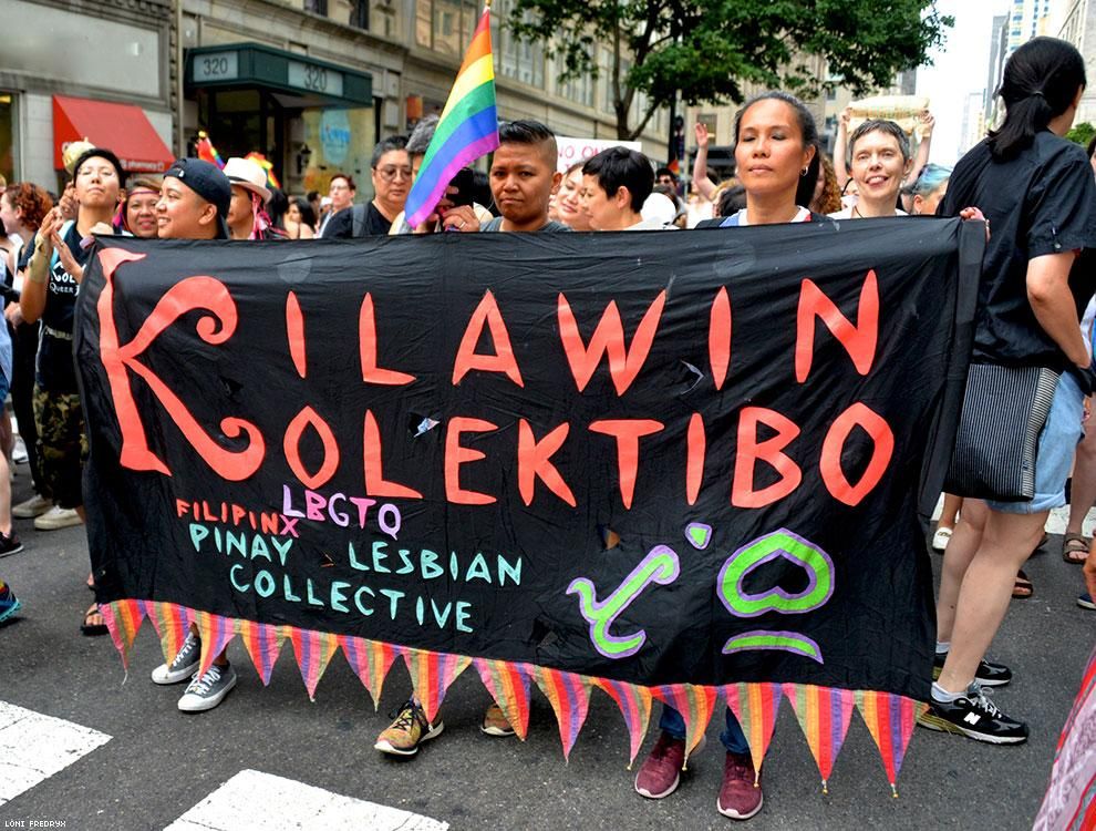 54 Photos of Women Fighting Back at NYC Dyke March