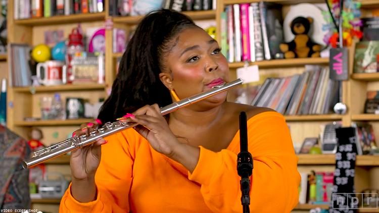 Lizzo Rocks Her NPR Tiny Desk Concert With Super-Queer Performance