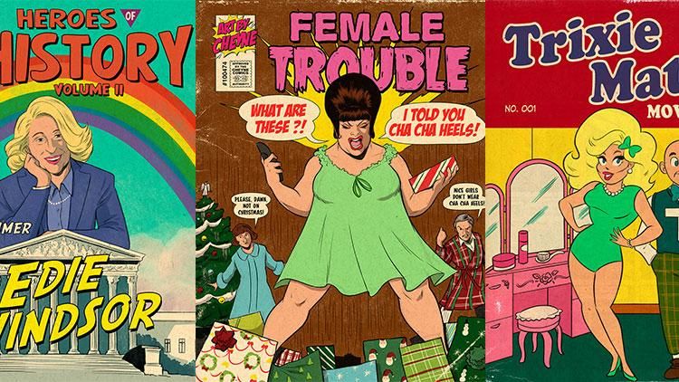 Cheyne Gallarde's Legendary Queens and Superheroes