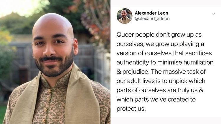 Tweet on the Struggle of Growing Up Queer Goes Viral