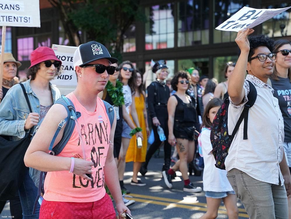 59 Feisty Photos of Trans Pride in Portland