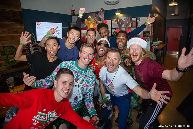 This Year's Atlanta's Santa Speedo Run Will Warm You Right Up