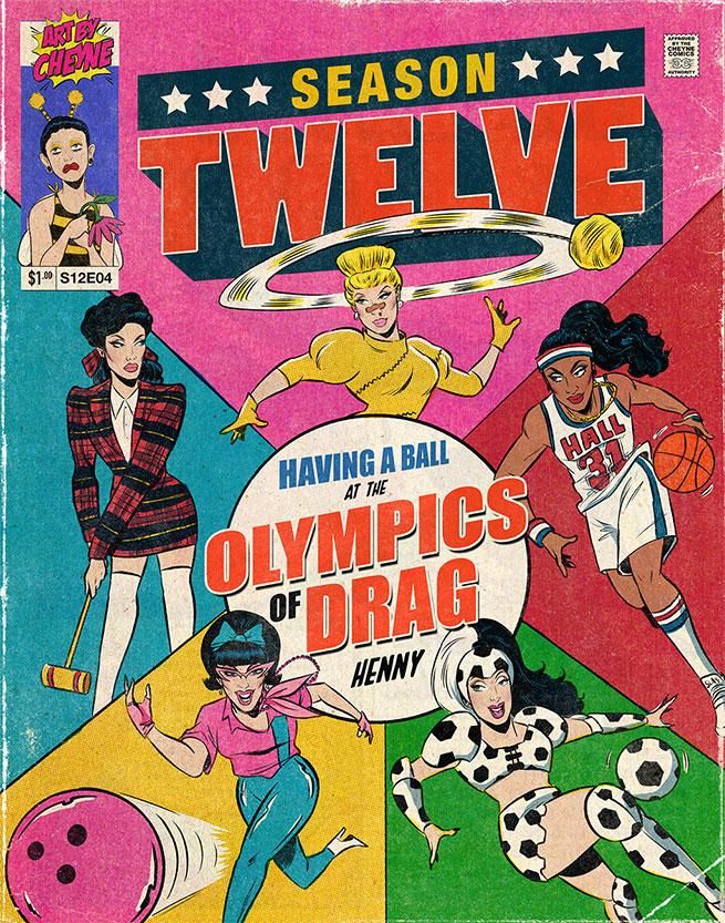 Cheyne Gallarde's Legendary Queens and Superheroes