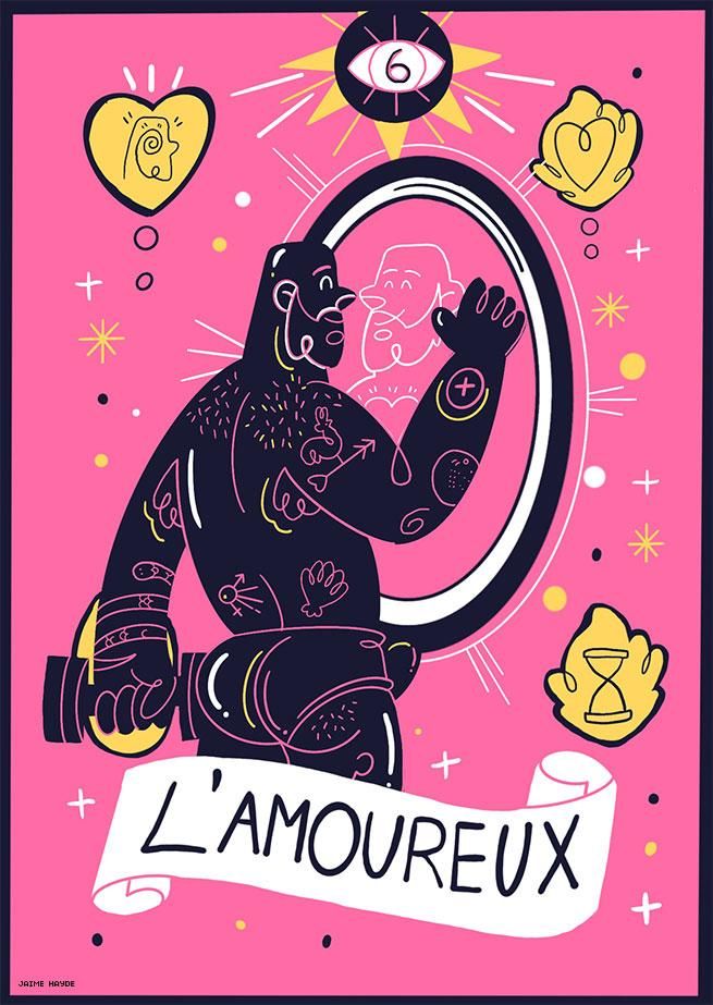 16 Cheerful and Sexy Illustrations by Jaime Hayde