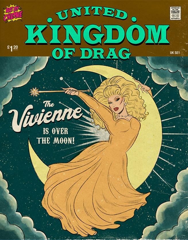 Cheyne Gallarde's Legendary Queens and Superheroes