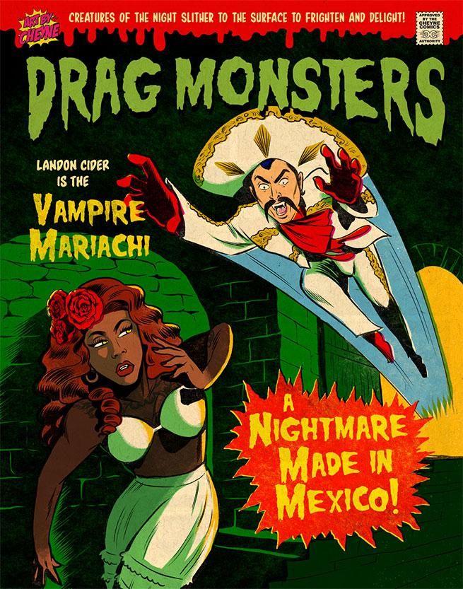 Cheyne Gallarde's Legendary Queens and Superheroes