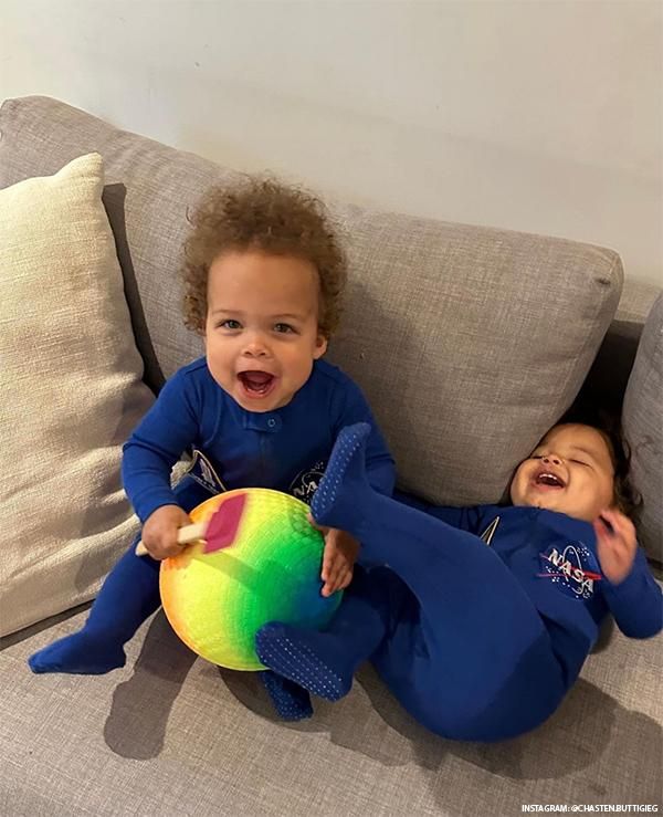 Pete & Chasten Buttigieg Dressed Their Twins as Space Cadets