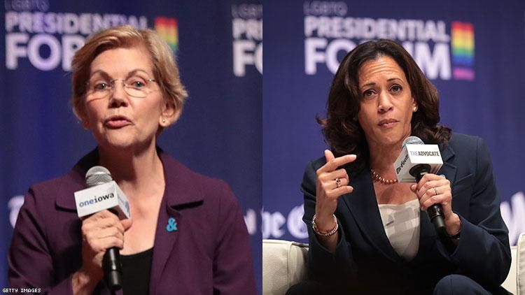 LGBTQ Forum Moderator Accused of Racial Bias Against Kamala Harris